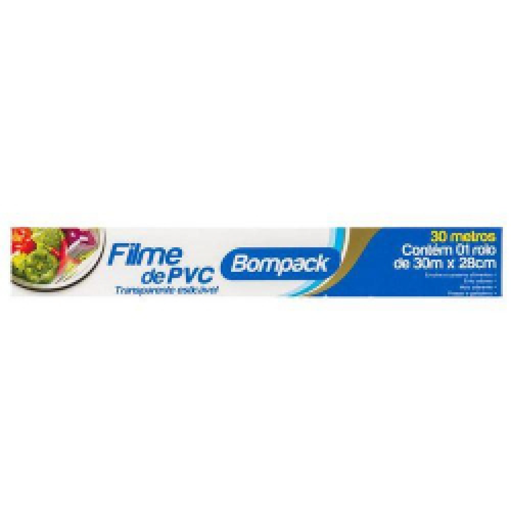 REFIL FILME PVC 280 X 30M BOMPACK REFIL FILME PVC 280 X 30M BOMPACK